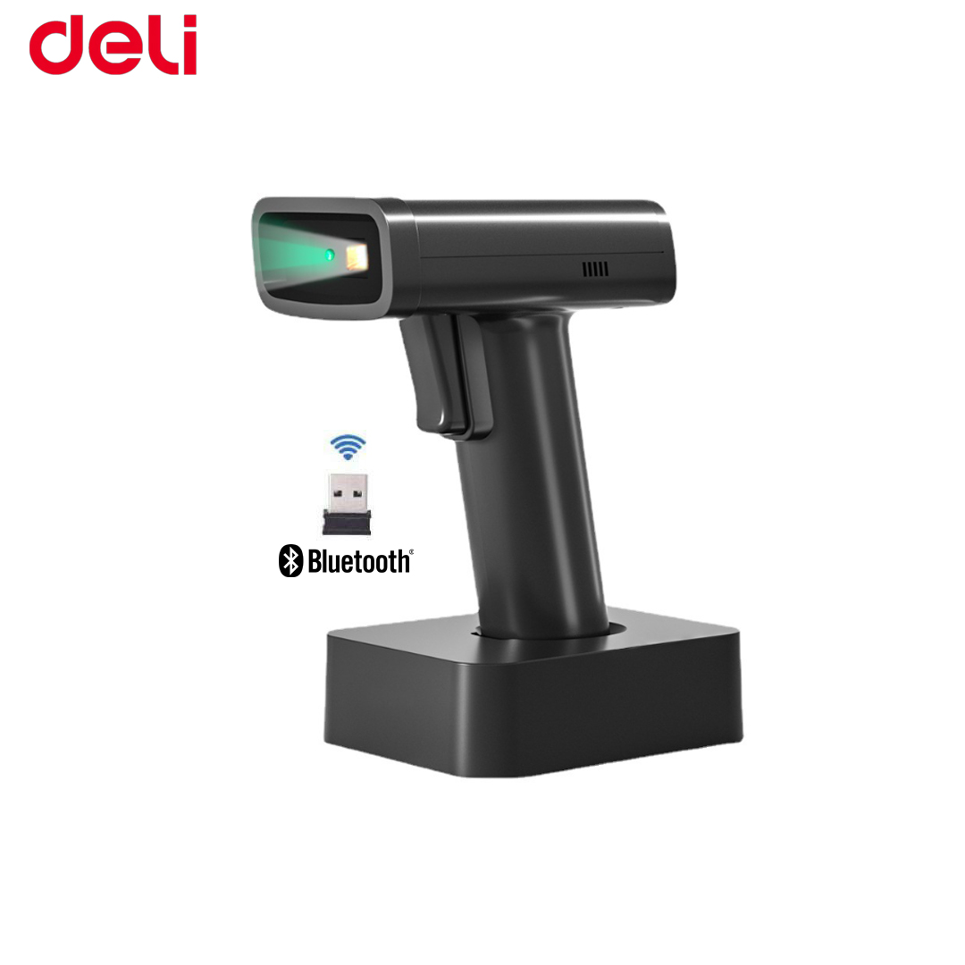 Barcode Scanner 2D deli 14970WB (Bluetooth) | Barcode Scanner