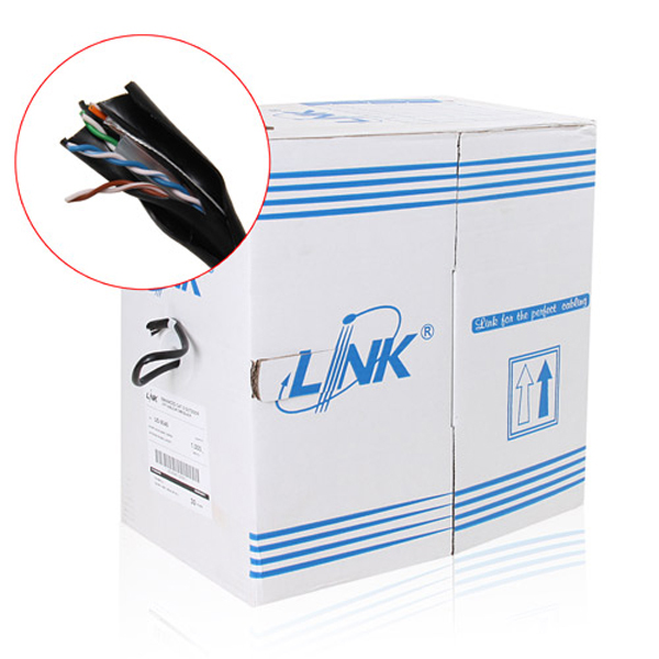 Cable LAN UTP Cat6 Outdoor LINK US-9106OUT (BOX-305M) | Network Cable