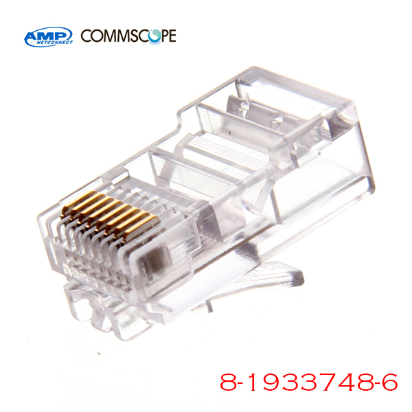 Jack modular RJ45 CAT6 AMP 8-1933748-6 (ອັນ 1 / 1 cái)