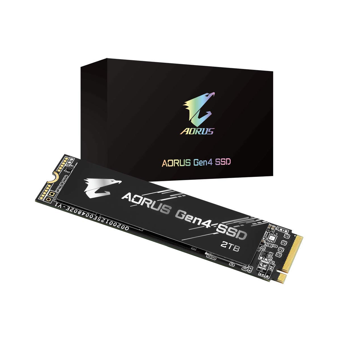 SSD M 2 2280 NVME 2Tb PCIe Gen4 X4 GIGABYTE Aorus SSD M 2 NVME